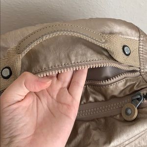 Kipling | Bags | Kipling Metallic Gold Backpack | Poshmark